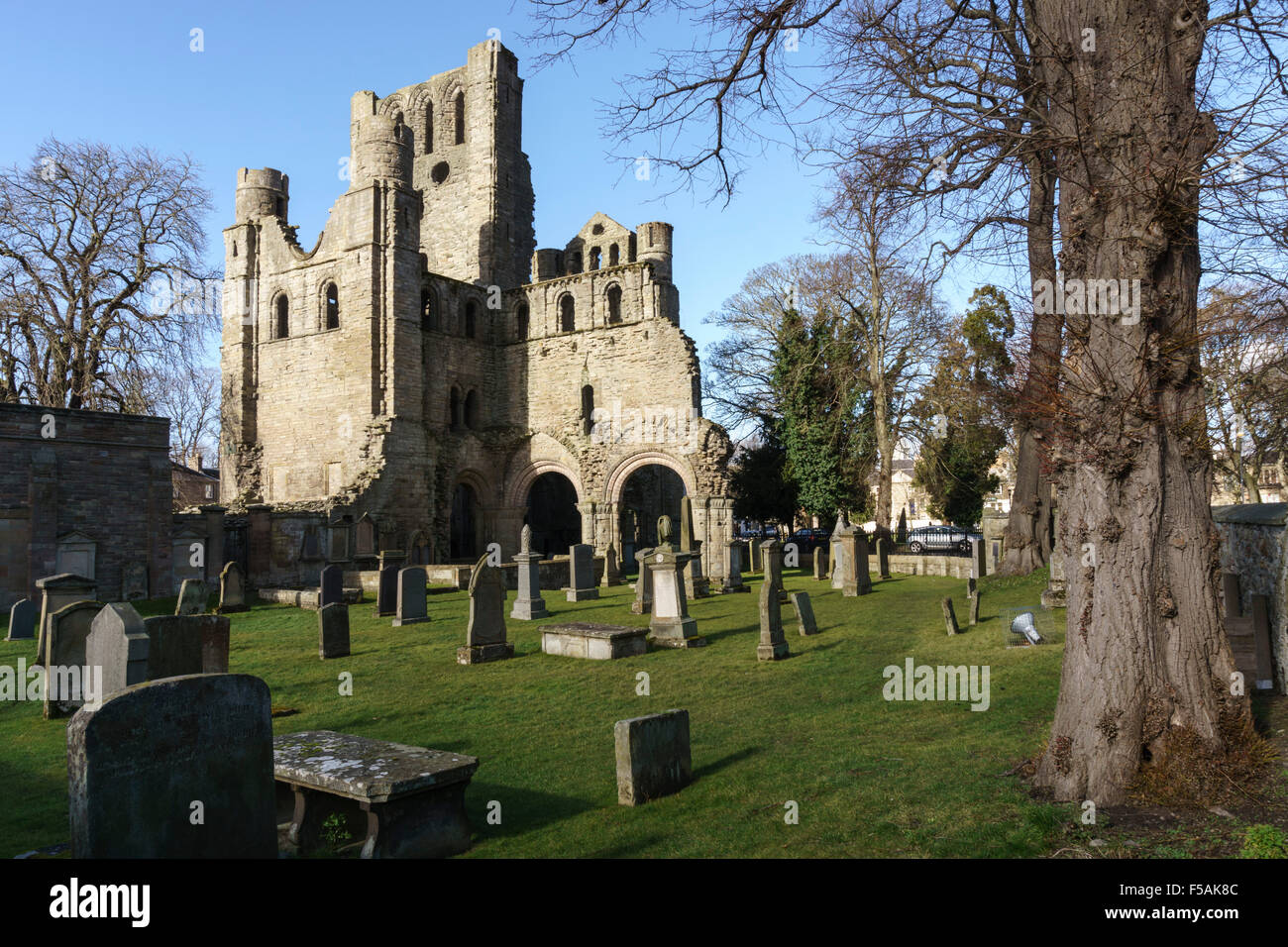 Kelso Abbey, Scotland Stock Photo - Alamy