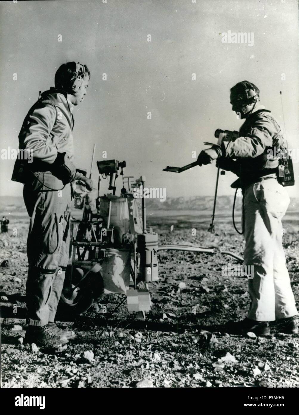 1968 - Apollo 14 Geology Training.: Astronauts Alan B Shepard (left ...