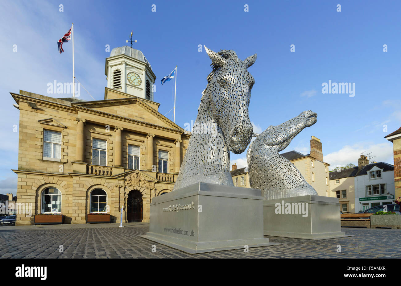 Kelpies tour hi-res stock photography and images - Alamy