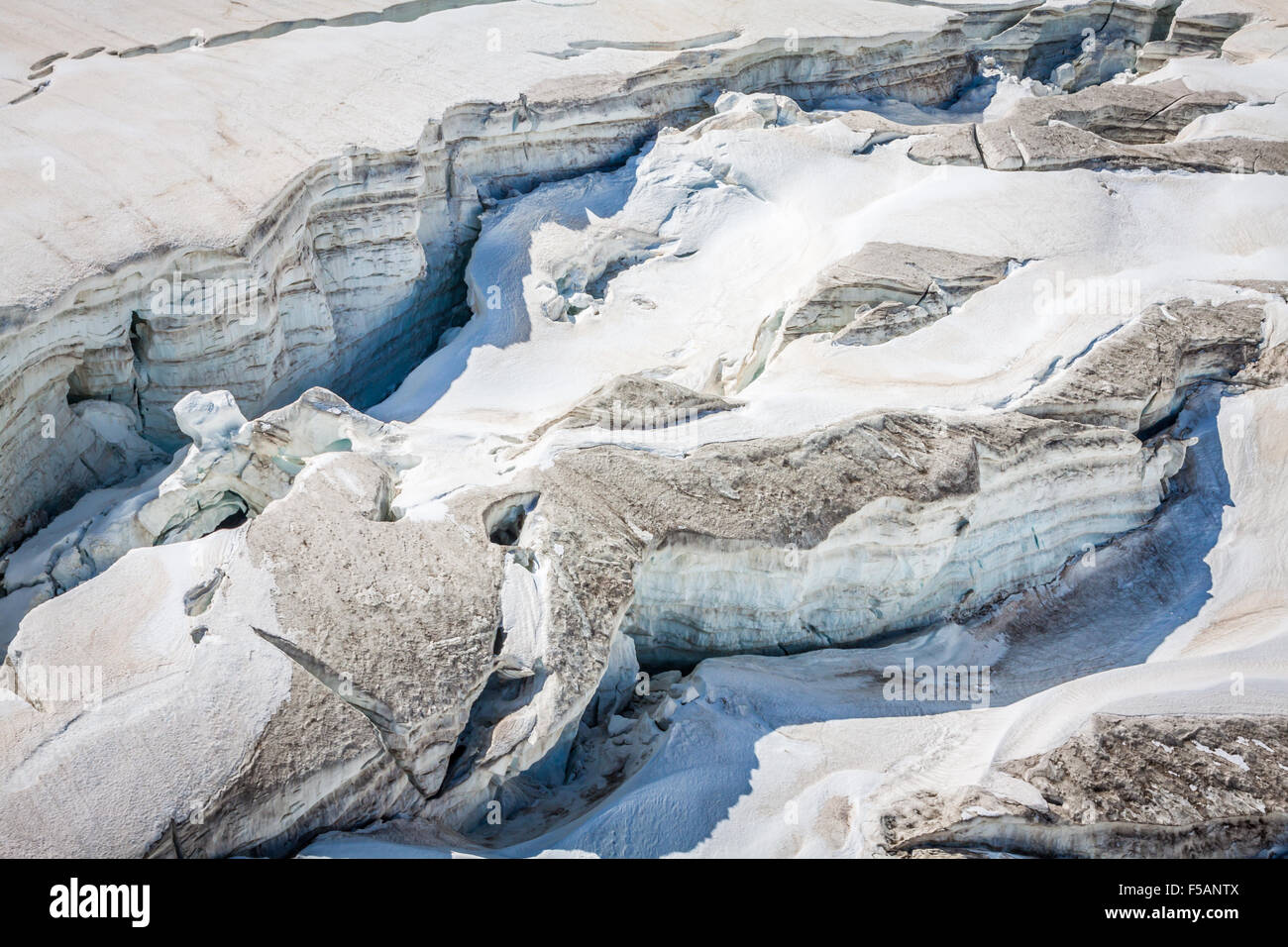 Mer de Glace (Sea of Ice) is a glacier located on the Mont Blanc massif ...