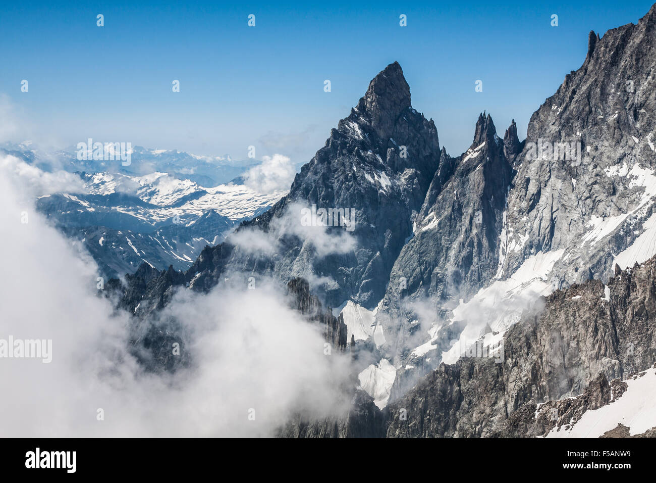 Mont Blanc massif,in the Chamonix mont blanc Stock Photo - Alamy