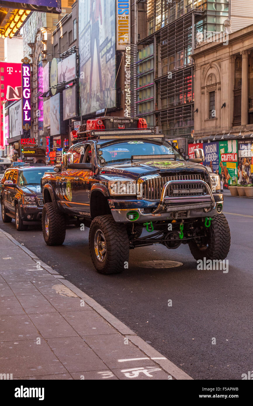 Zombie Hunter monster truck , Times Square, New York City, United ...