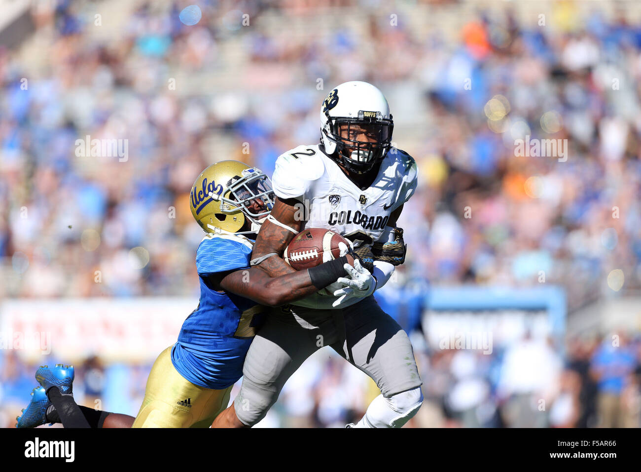 October 31, 2015 Colorado Buffaloes wide receiver Devin Ross #2 makes a ...
