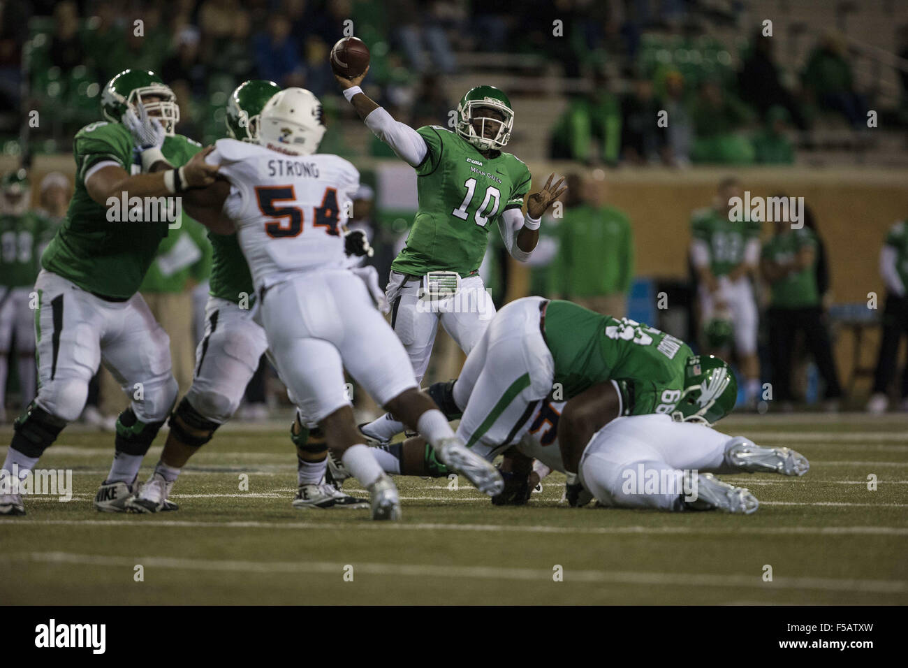 Denton, Texas, USA. 31st Oct, 2015. October 31, 2015: North Texas Mean ...