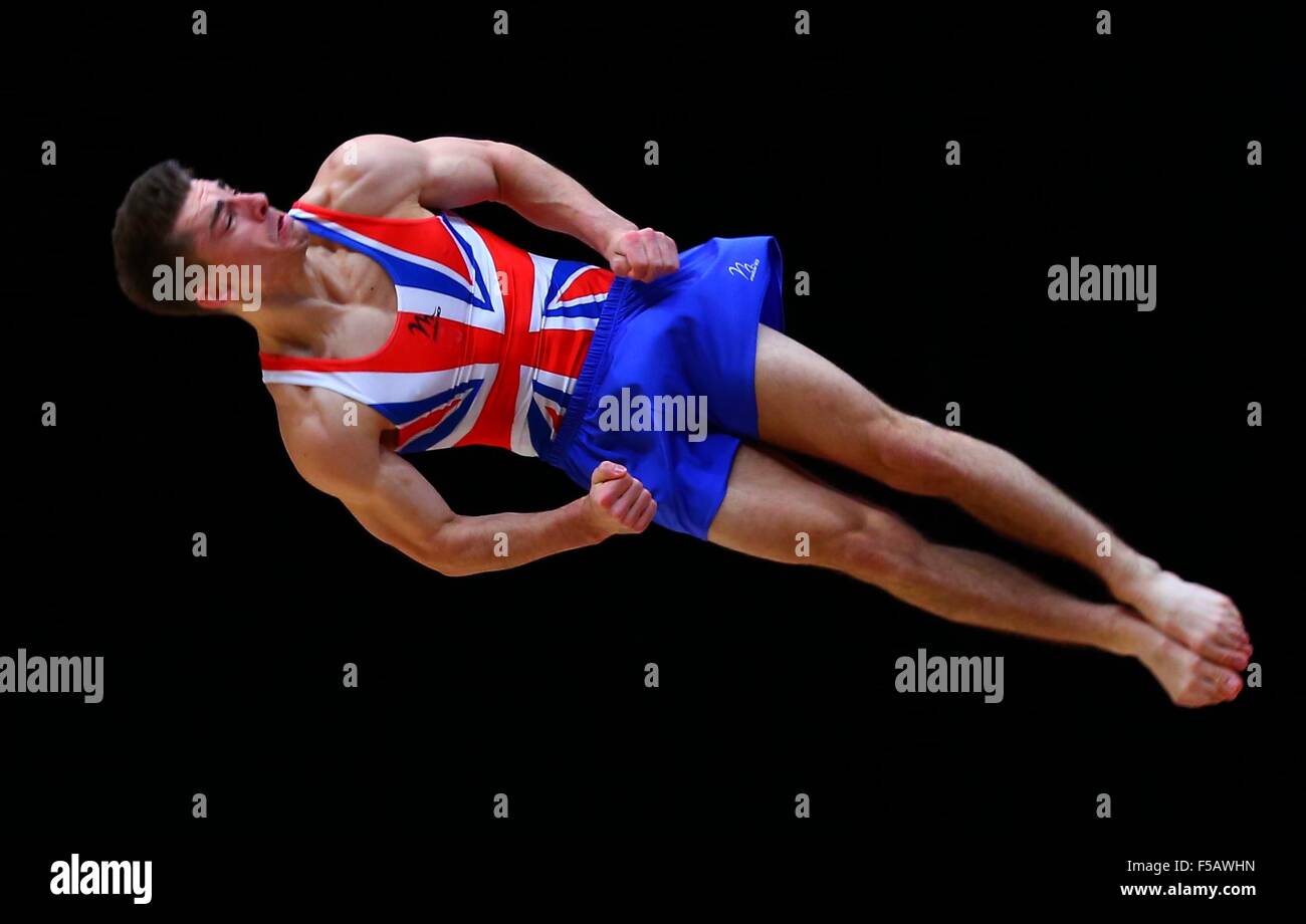 Glasgow, Great Britain. 31st Oct, 2015. Max Whitlock of the Great ...