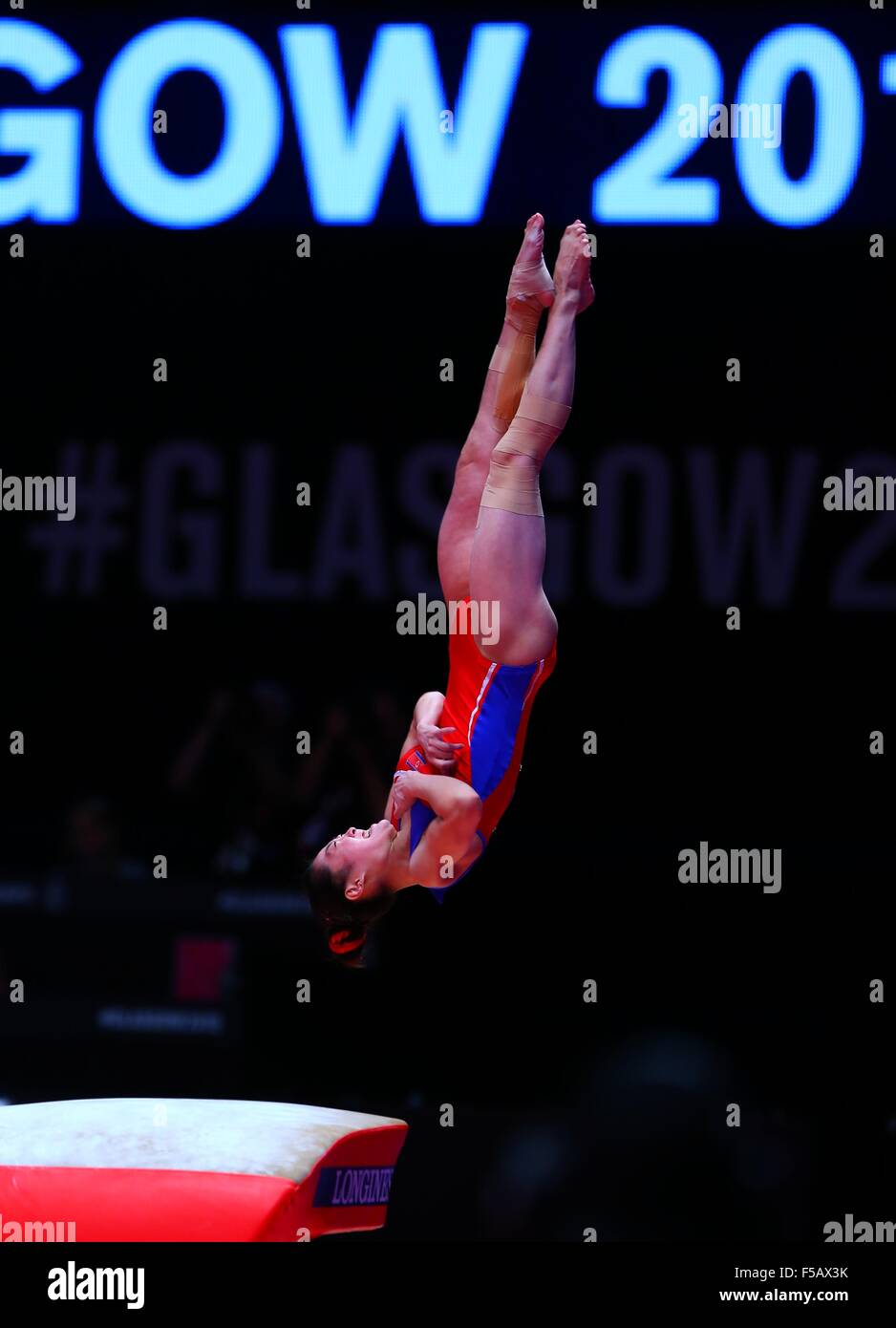 Glasgow, Great Britain. 31st Oct, 2015. Hong Un Jong of the Democratic ...