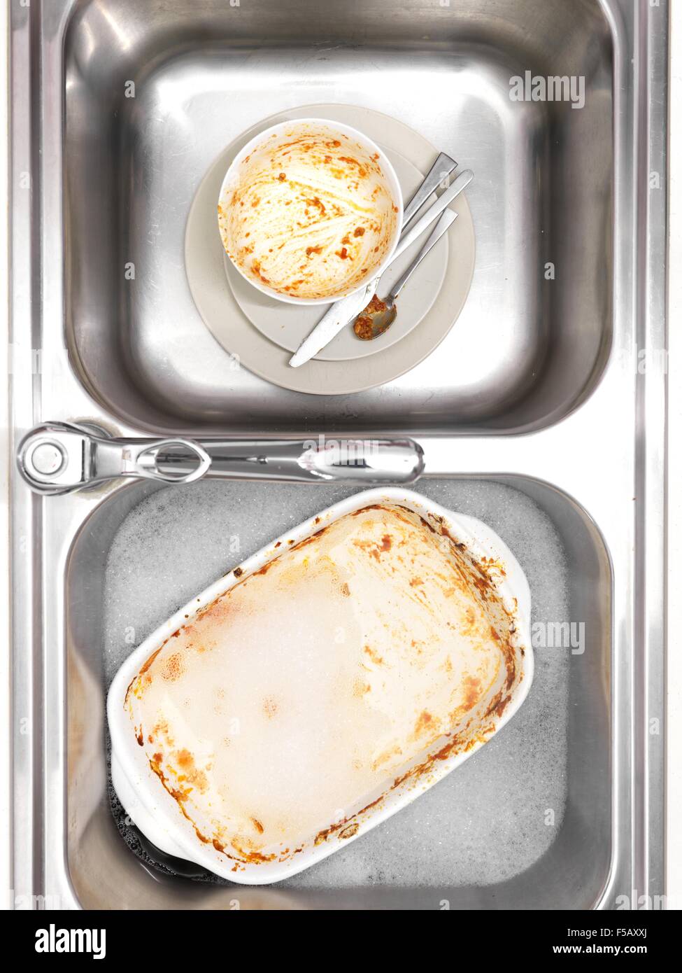 A close up shot of dirty dishes Stock Photo - Alamy