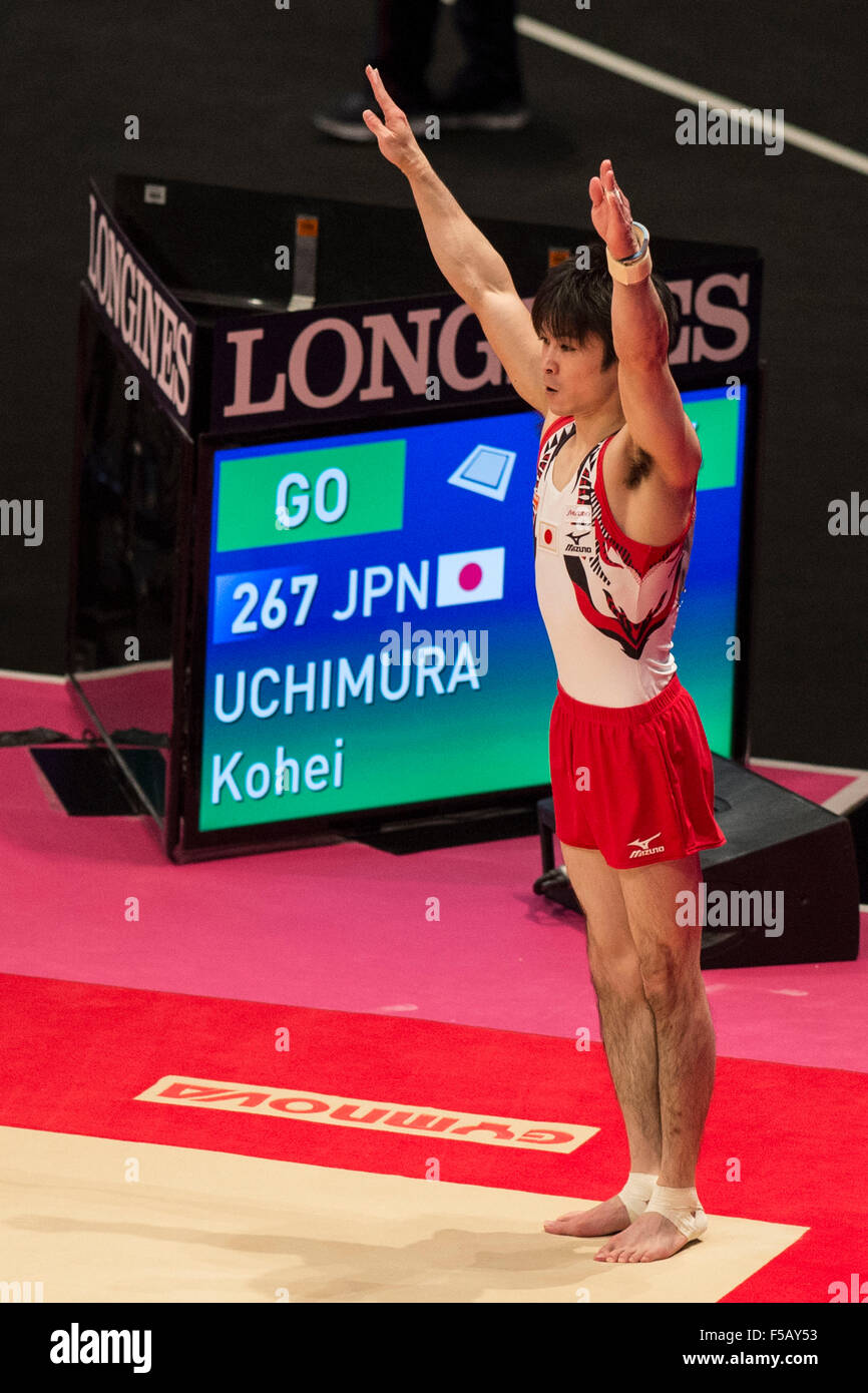 The SSE Hydro Arena, Glasgow, Great Britain. 30th Oct, 2015. Kohei ...