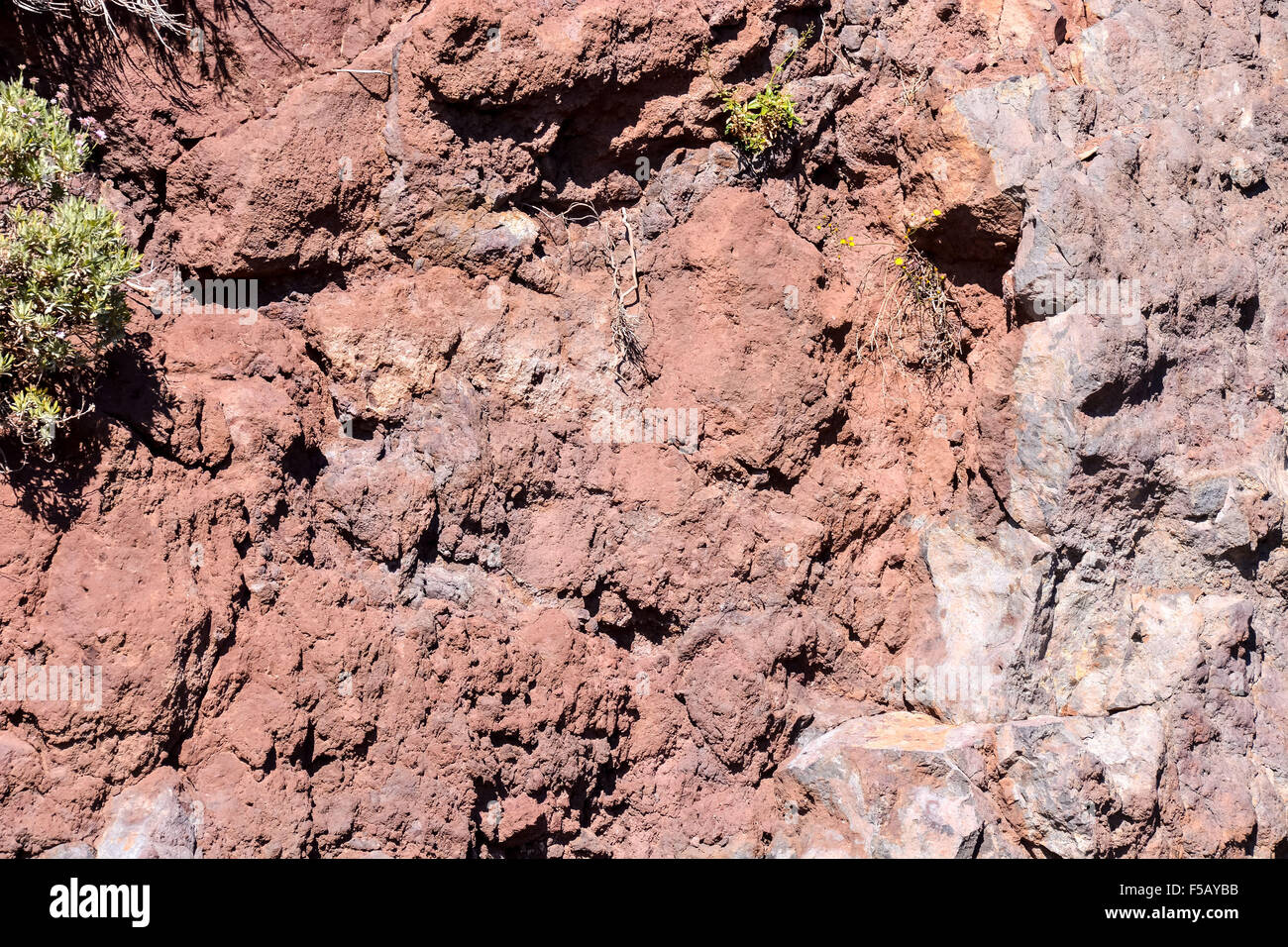 Dry Lava Basaltic Rock Stock Photo - Alamy