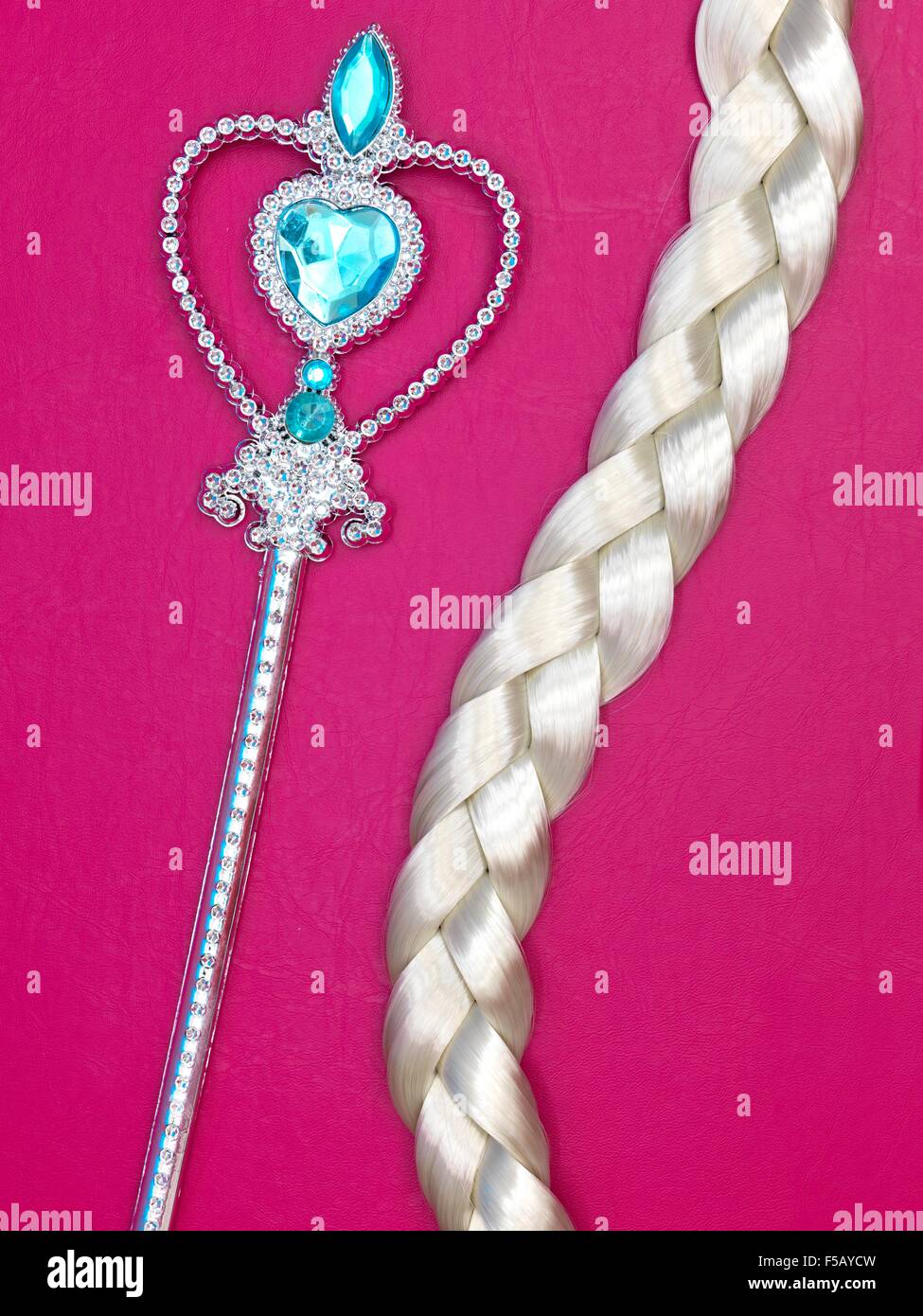 A studio photo of a princess wand Stock Photo - Alamy
