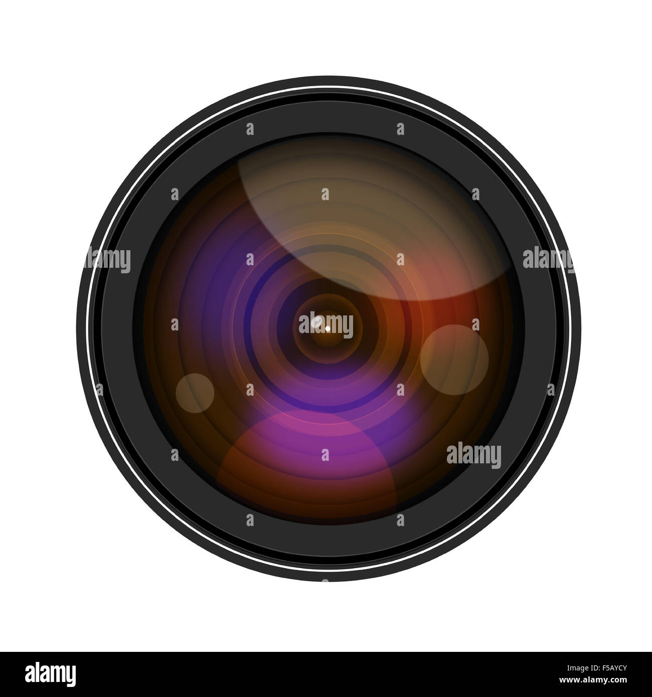 Camera Lense Illustration High Resolution Stock Photography and Images ...