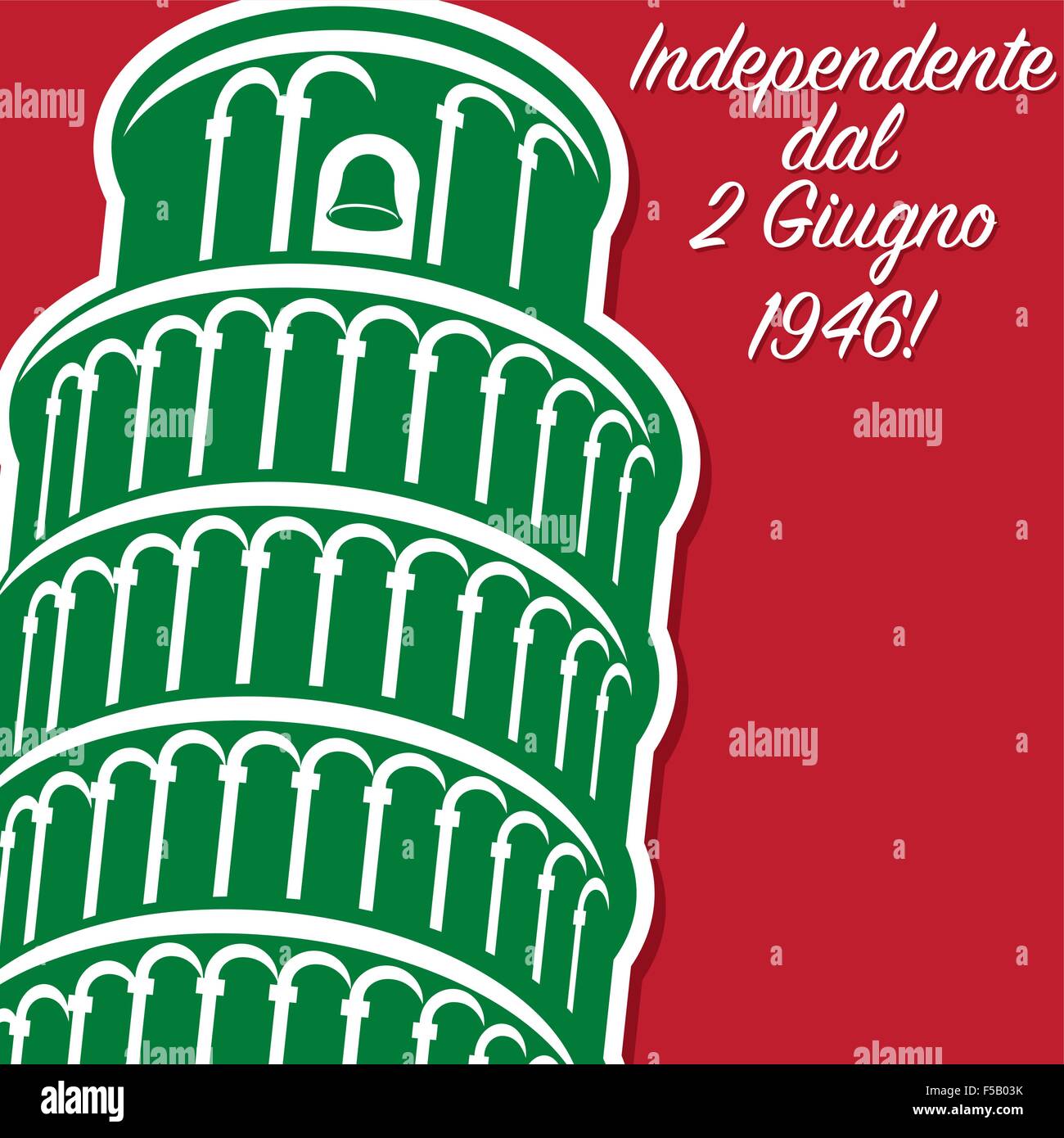 Italian Republic Day card in vector format Stock Vector Image & Art - Alamy