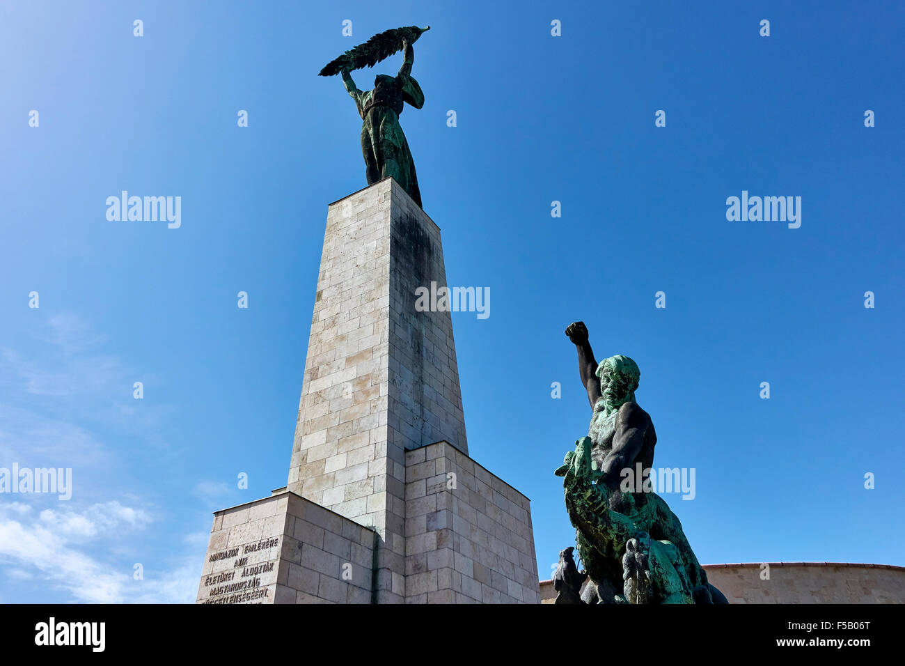 Statue of gellert hill hi-res stock photography and images - Alamy