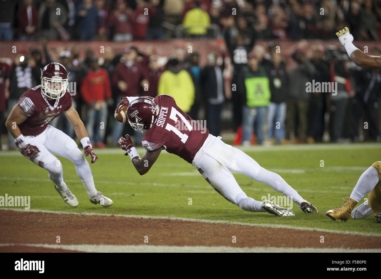 Philadelphia, Pennsylvania, USA. 1st Nov, 2015. Temple's BRANDON ...