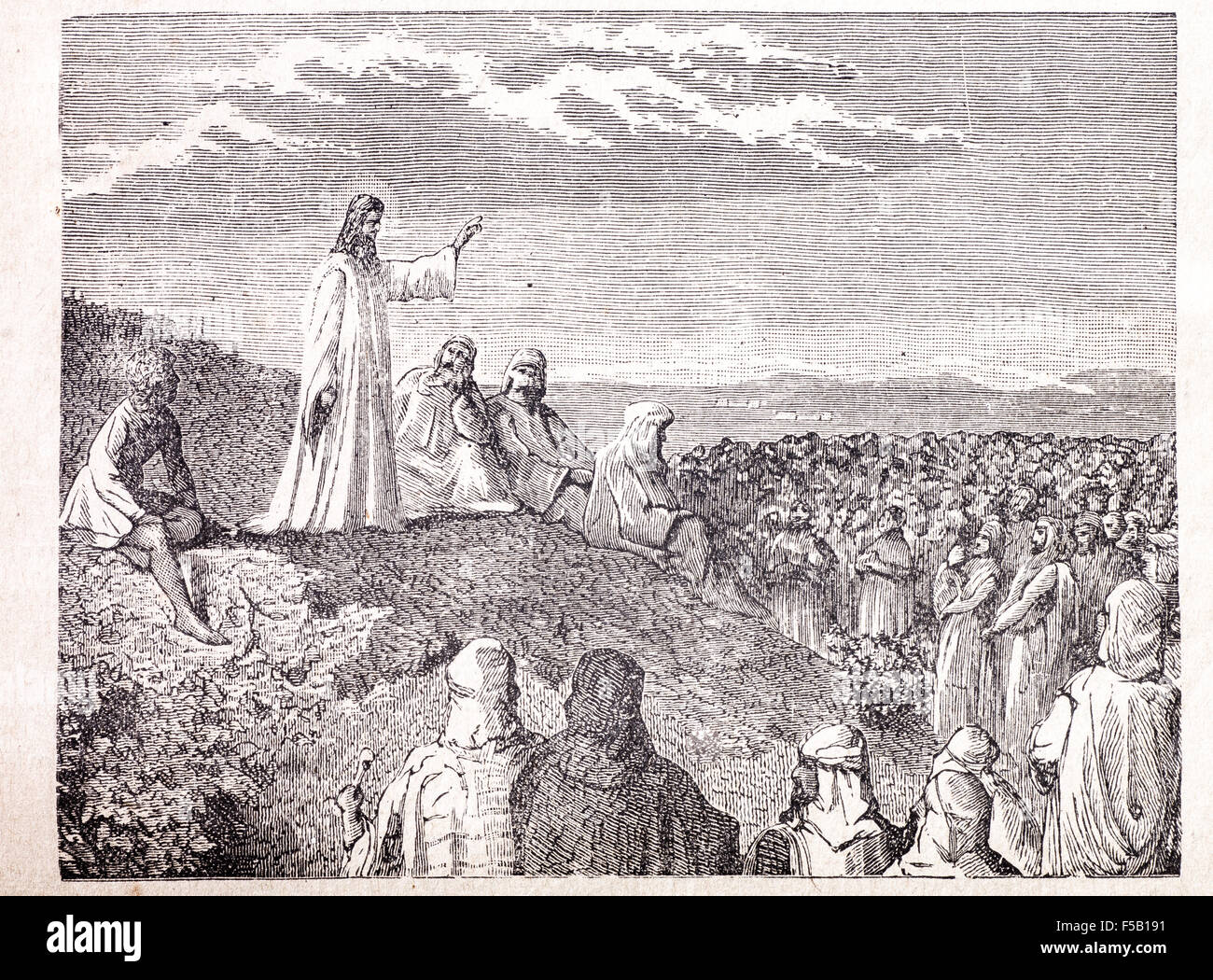 Sermon on the mount hi-res stock photography and images - Alamy