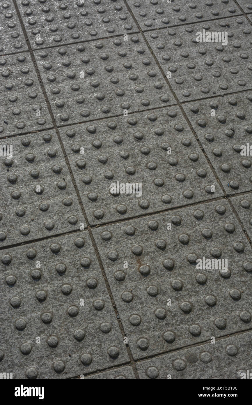 Square granite pavement segments in Cambourne, Cornwall. Metaphor high ...