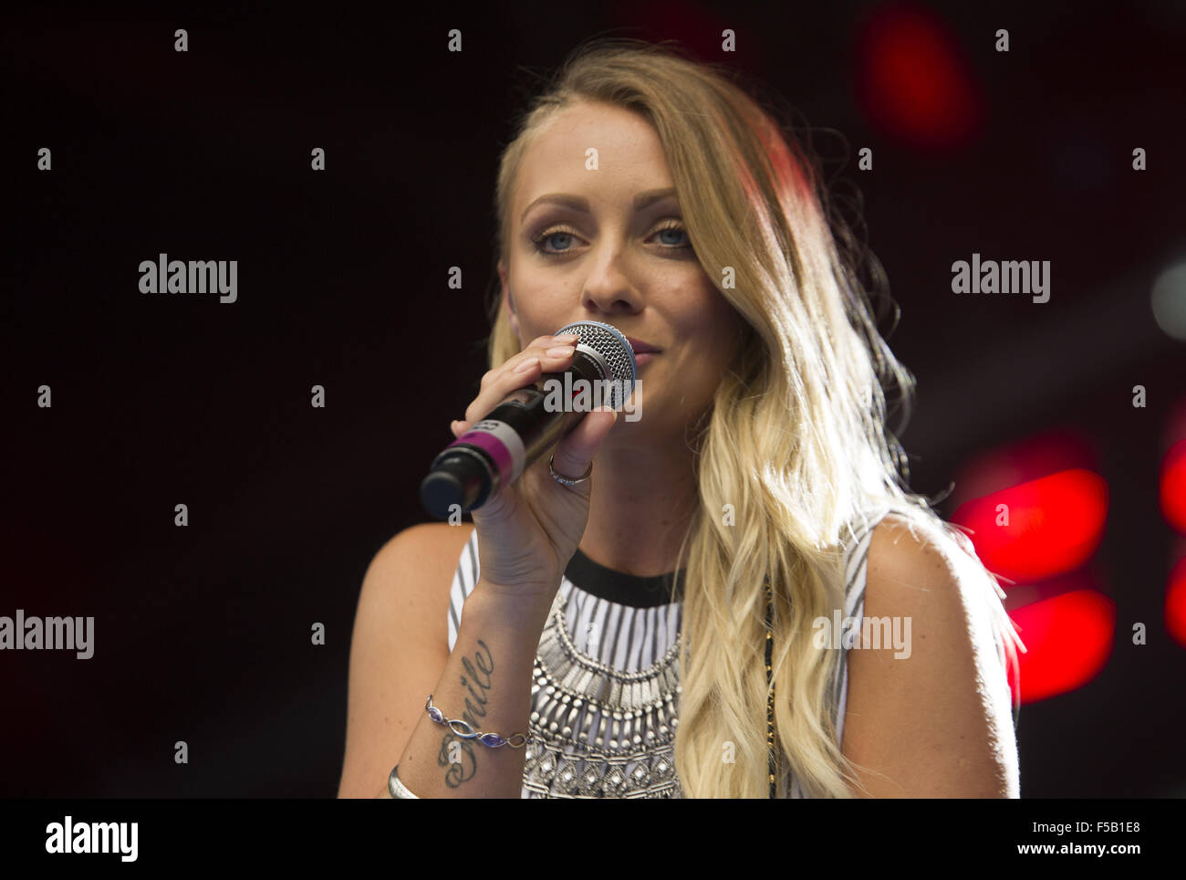 Alexa Goddard performs at Fusion Festival Featuring: Alexa Goddard ...