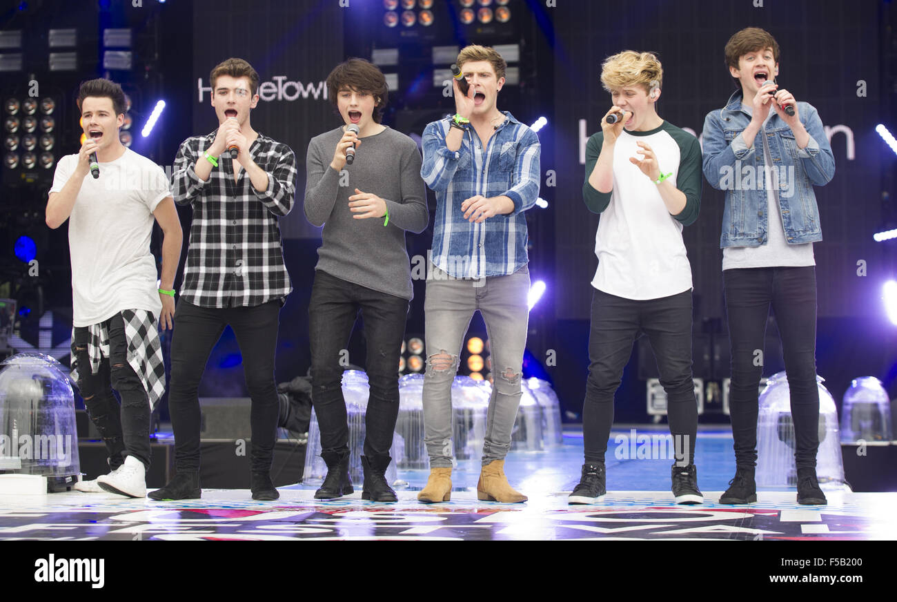 Home Town Perform at Fusion Festival Featuring: Cian Morrin Dayl Cronin ...