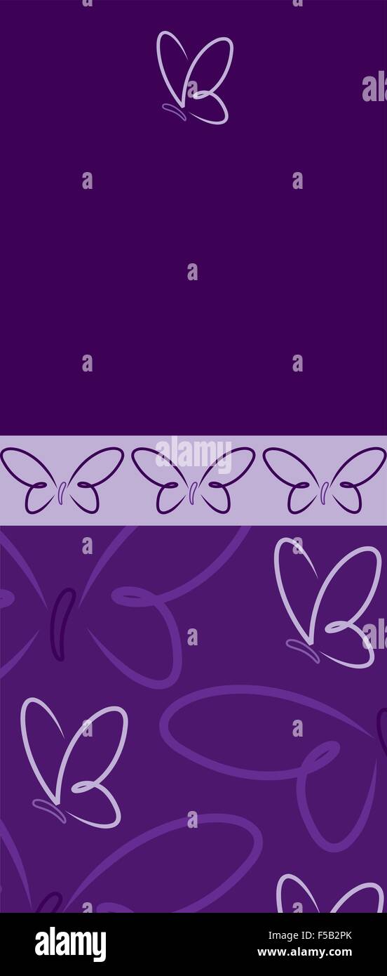 Bright Butterfly banner in vector format Stock Vector Image & Art - Alamy