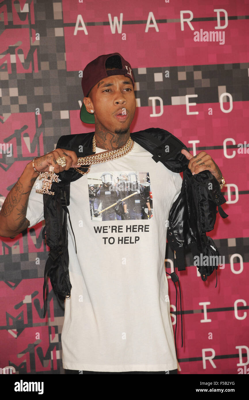 The MTV Video Music Awards 2015 Arrivals Featuring: Tyga Where: Los ...