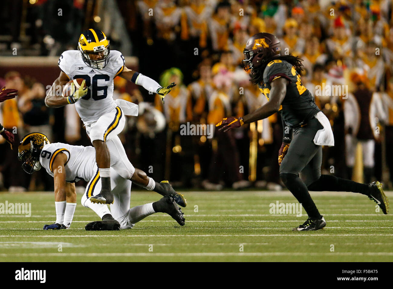 October 31, 2105: Michigan Wolverines wide receiver Jehu Chesson (86 ...
