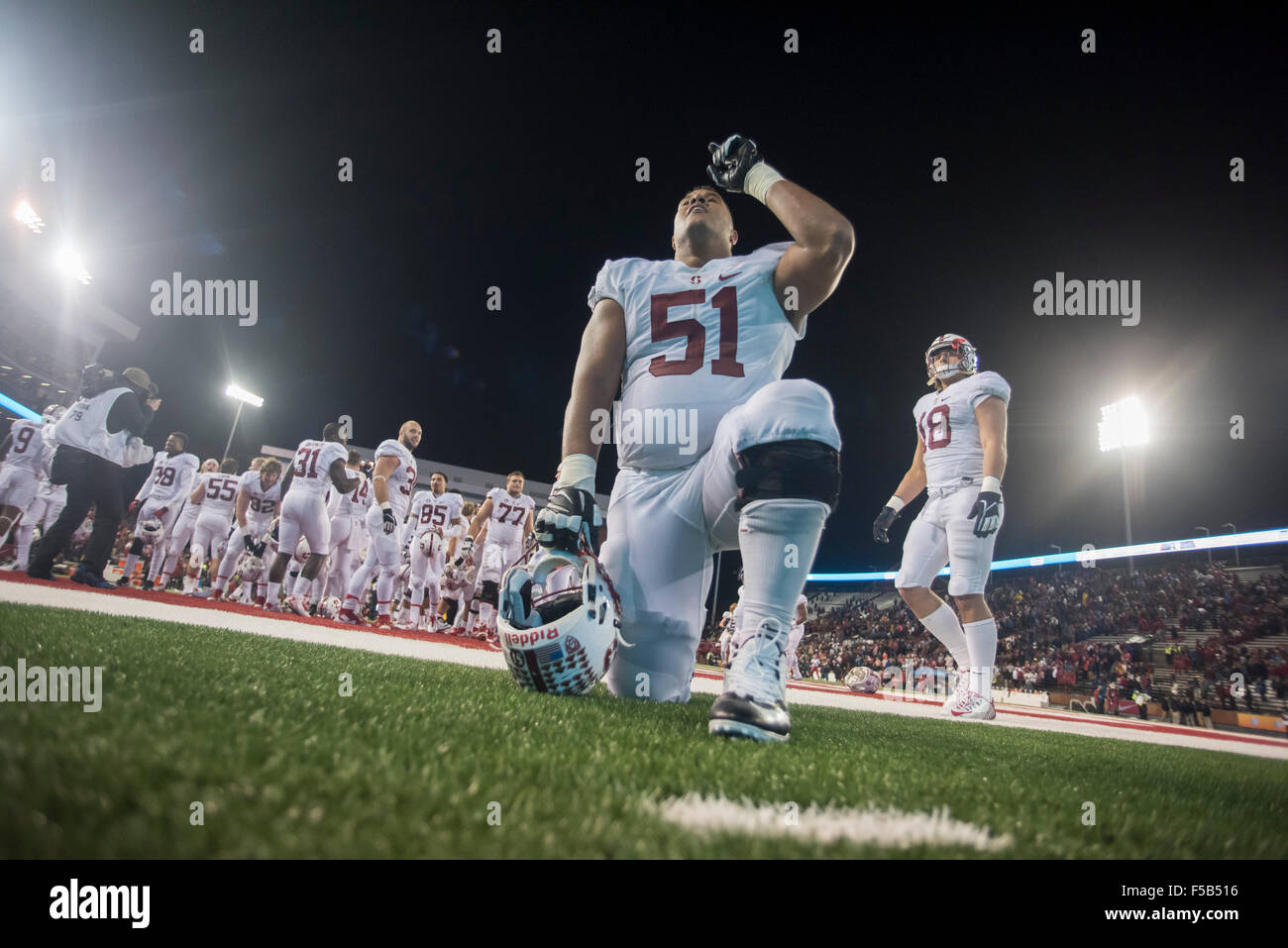 Pullman, Washington, USA. 31st Oct, 2015. Stanford Cardinal guard ...