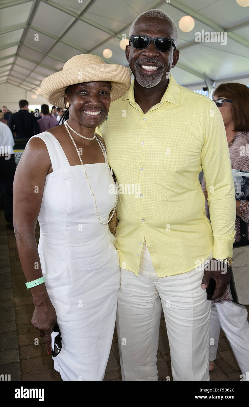 Hampton Classic Horseshow in Bridgehampton Featuring: B.Smith, Dan ...