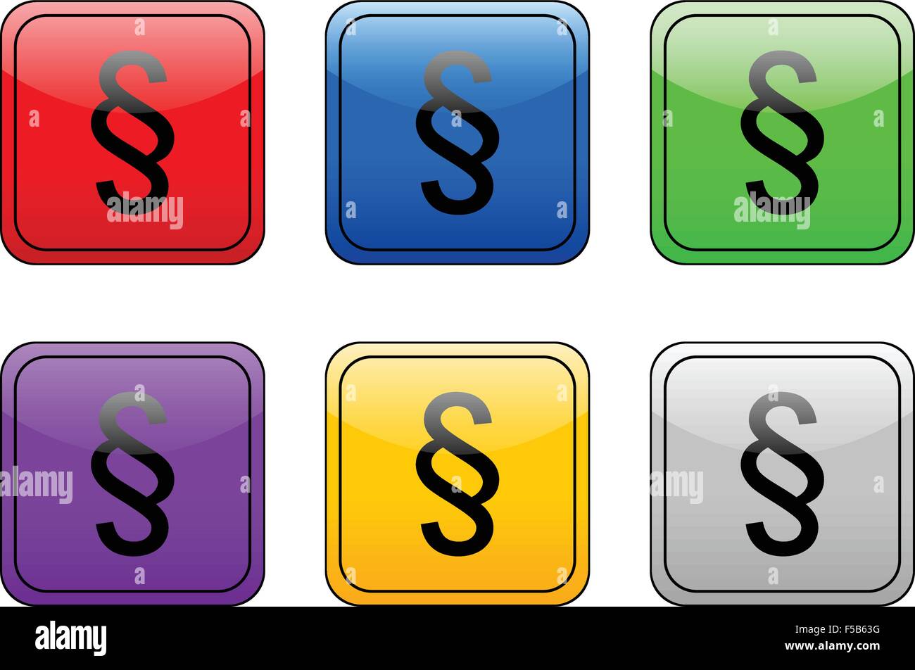 Paragraph color web icon on a white background. Vector illustration ...