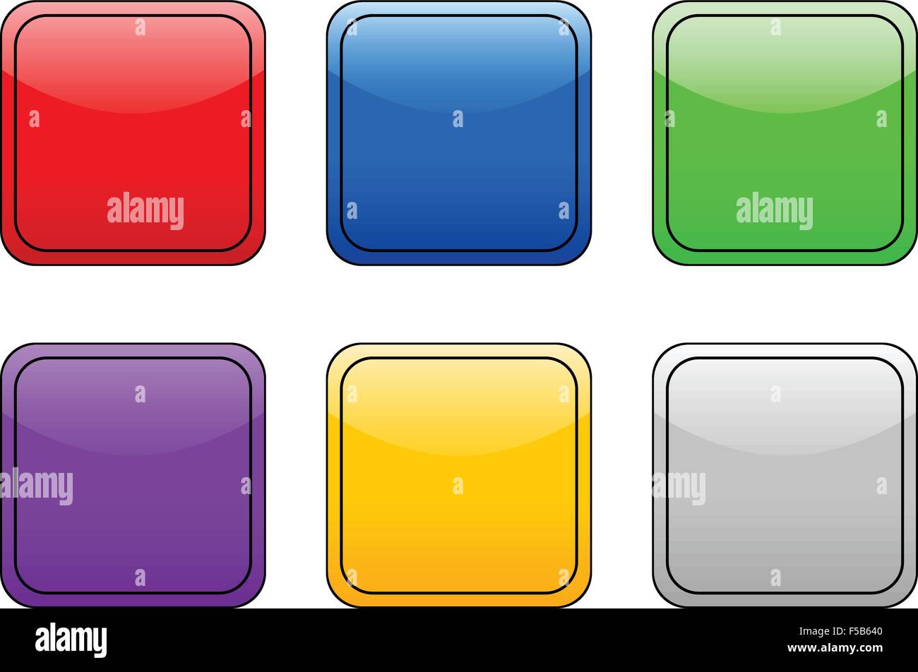 Empty buttons hi-res stock photography and images - Alamy