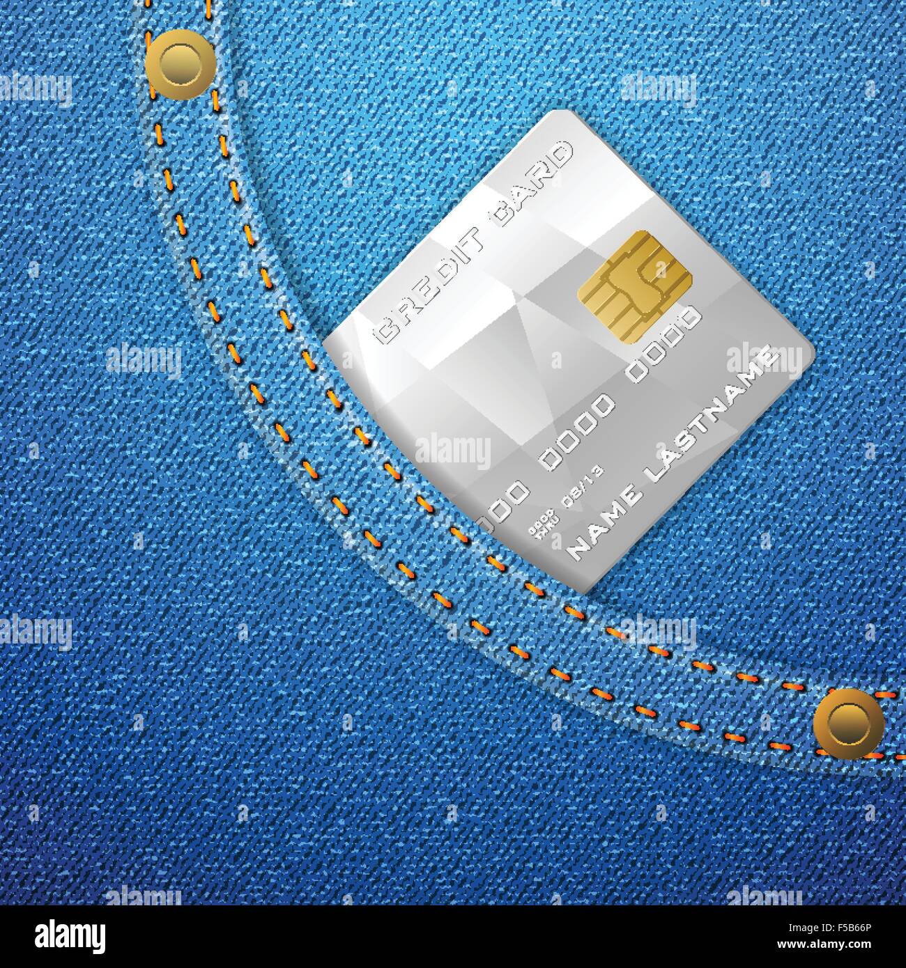 Denim money Stock Vector Images - Alamy