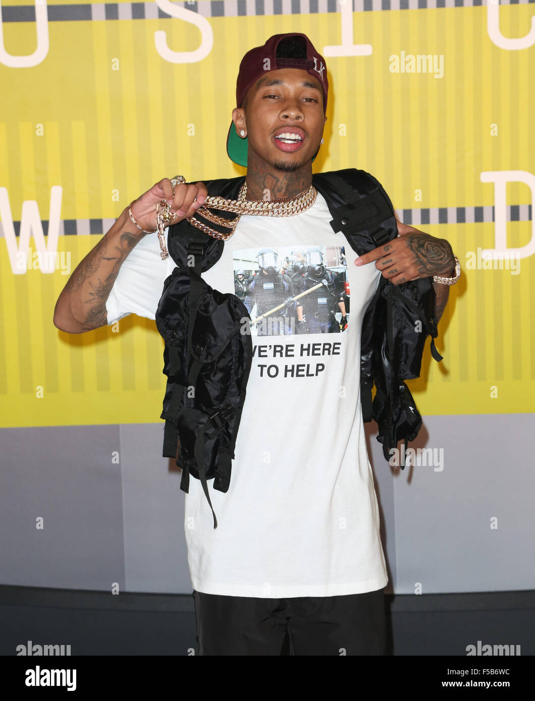 Celebrities attend 2015 MTV Video Music Awards at Microsoft Theater ...