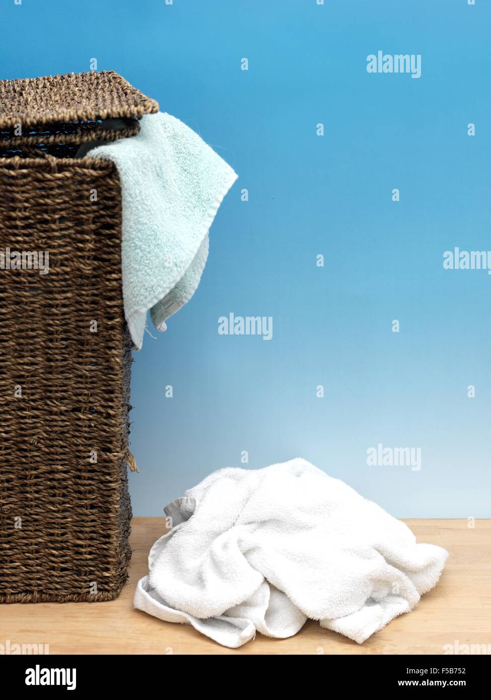 An abstract photo of traditional laundry items Stock Photo - Alamy