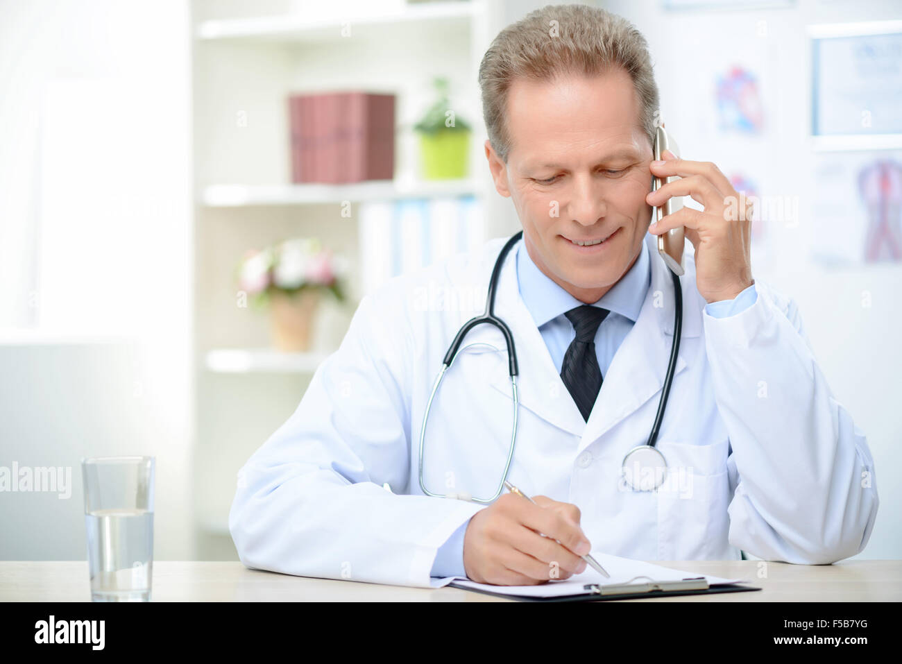 Professional doctor involved in work Stock Photo - Alamy