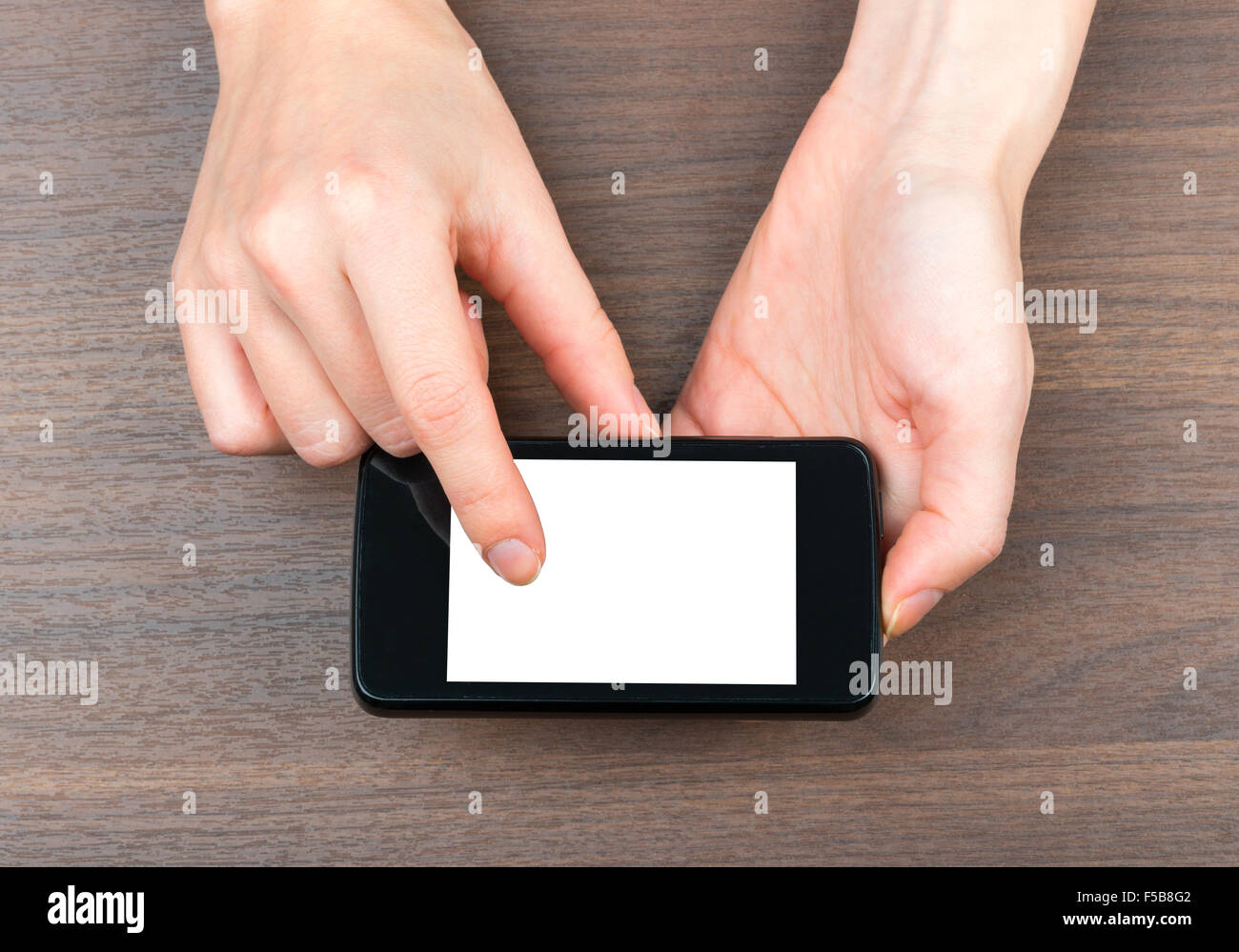 Humans hands holding smartphone Stock Photo - Alamy