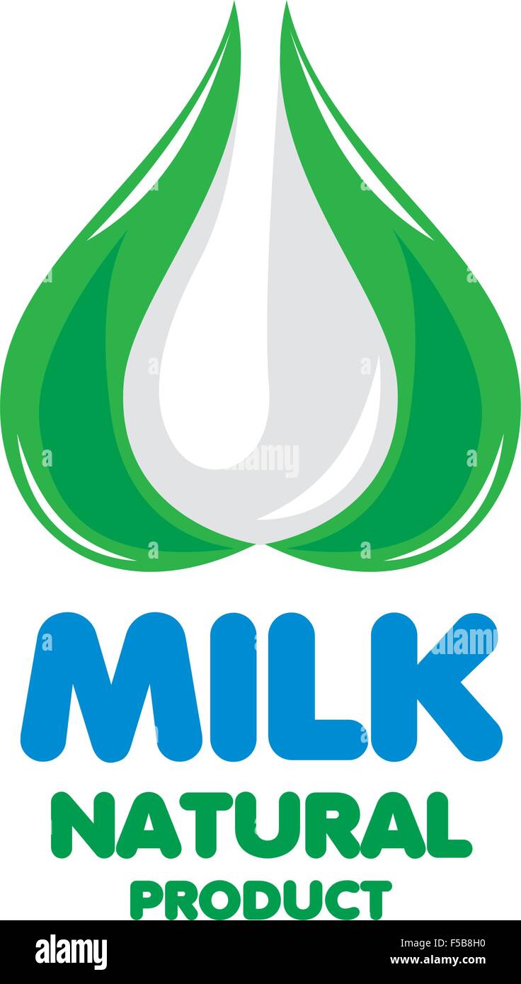 Vector Milk logo Stock Vector Image & Art - Alamy