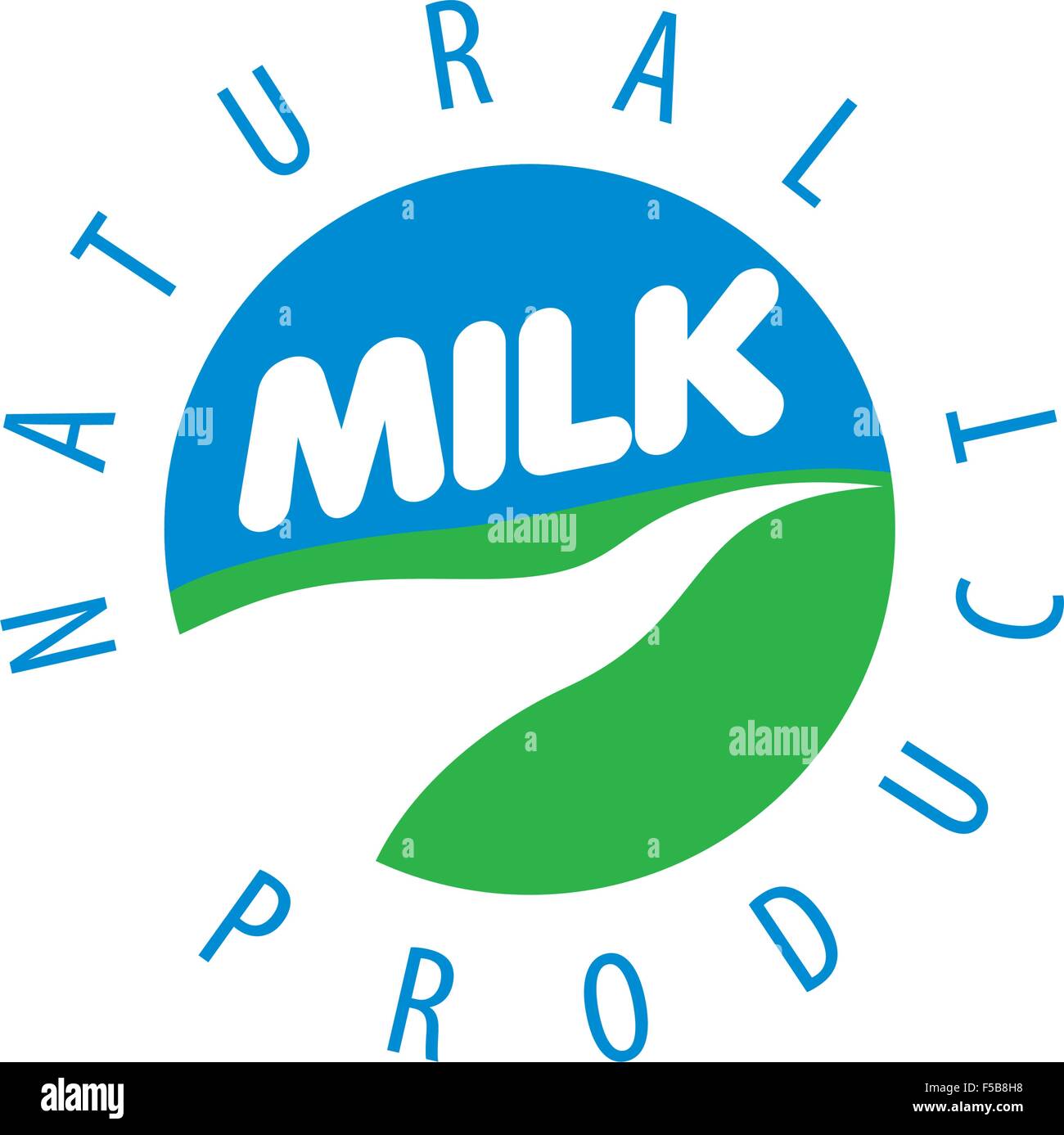 Vector Milk logo Stock Vector Image & Art - Alamy