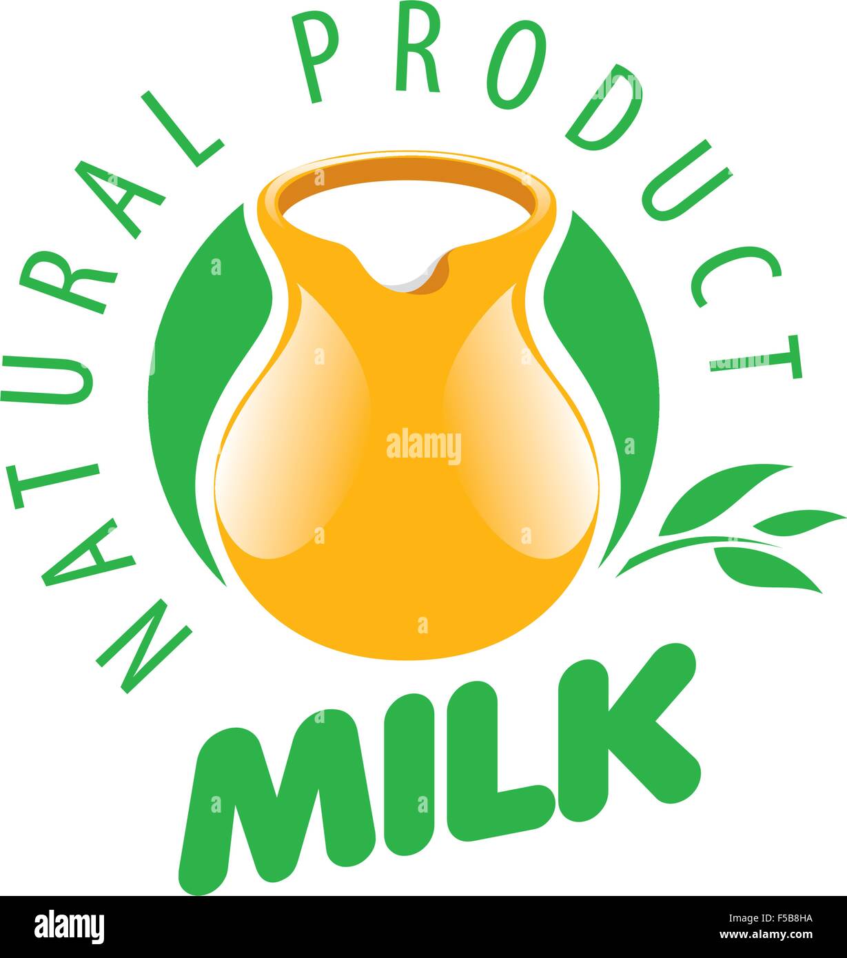 Vector Milk Logo Stock Vector Image And Art Alamy