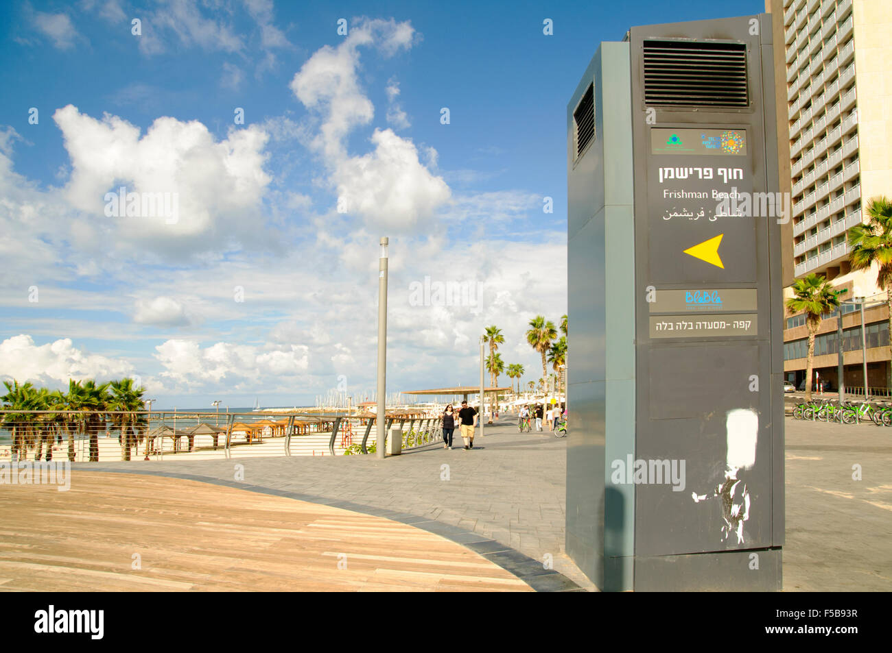Frishman Beach, Tel Aviv, Israel Stock Photo - Alamy