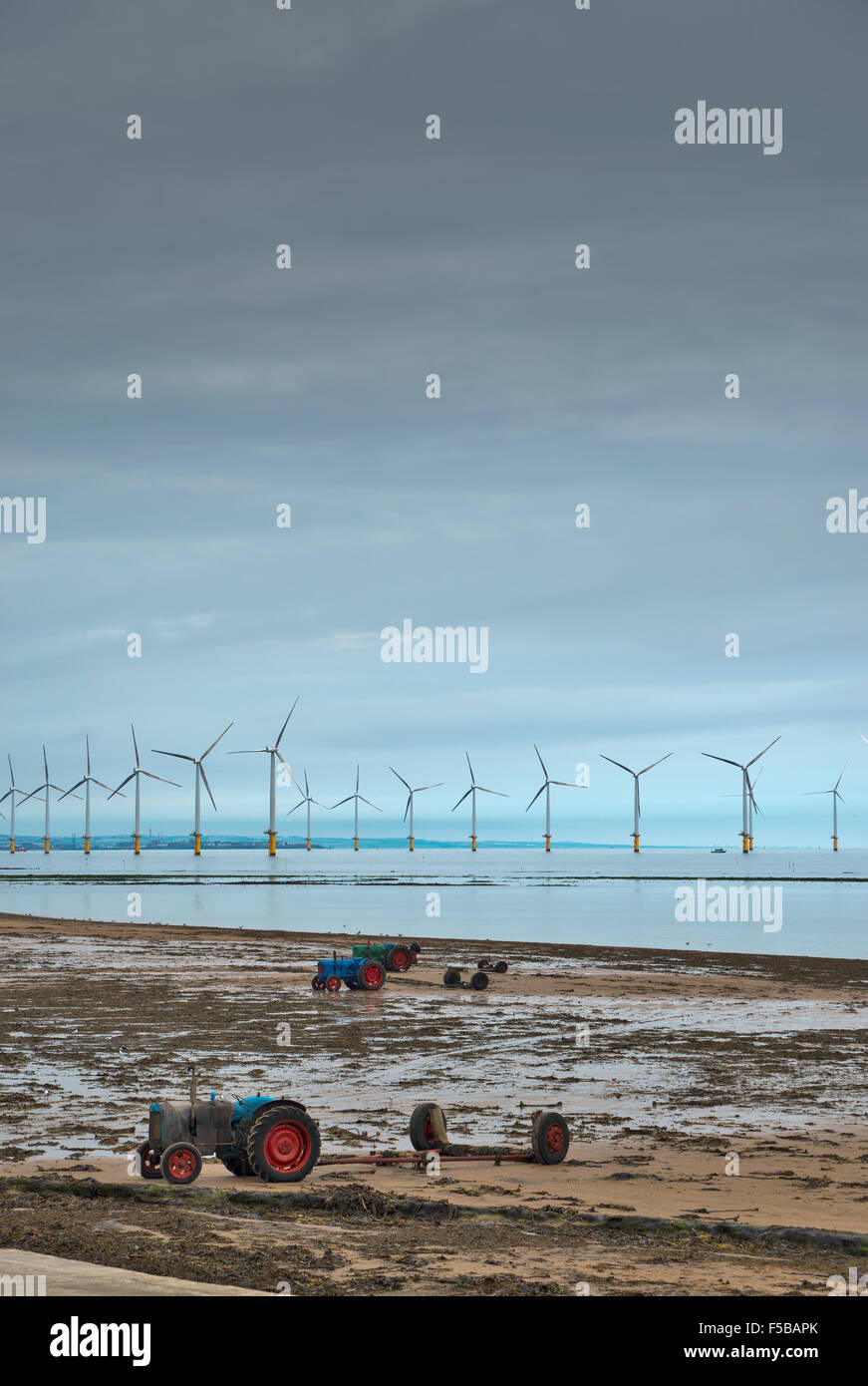 Teesside offshore wind farm hi-res stock photography and images - Alamy