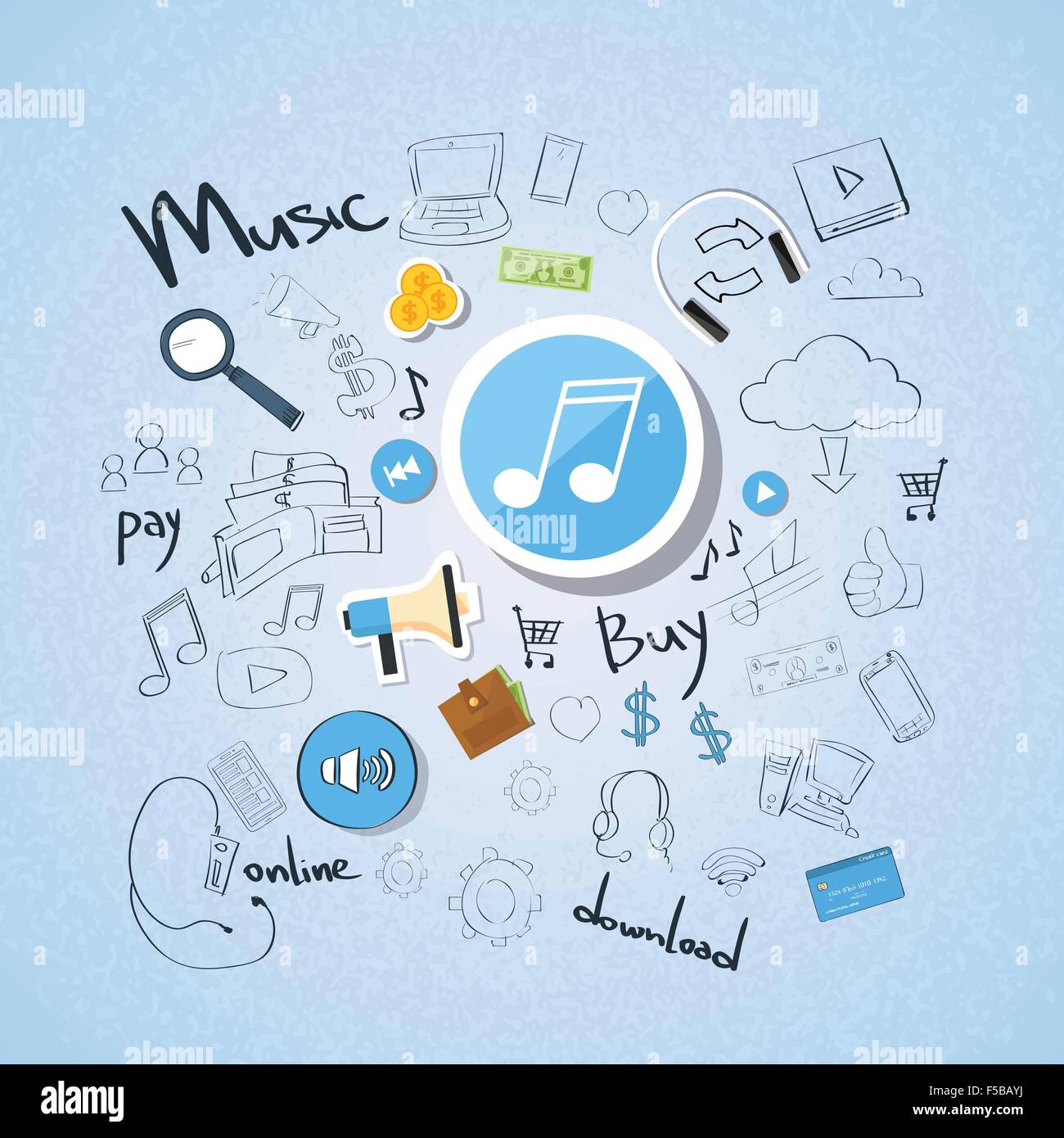 Speaker volume icon color drawing hi-res stock photography and images ...