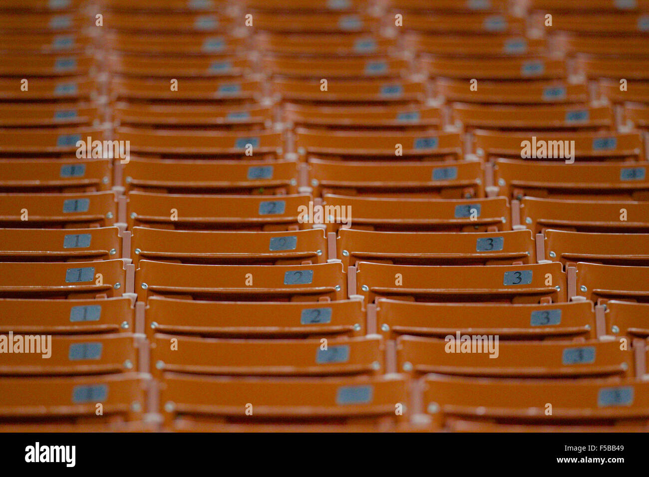 October 31, 2015 - Empty seats in the Student Section during action ...