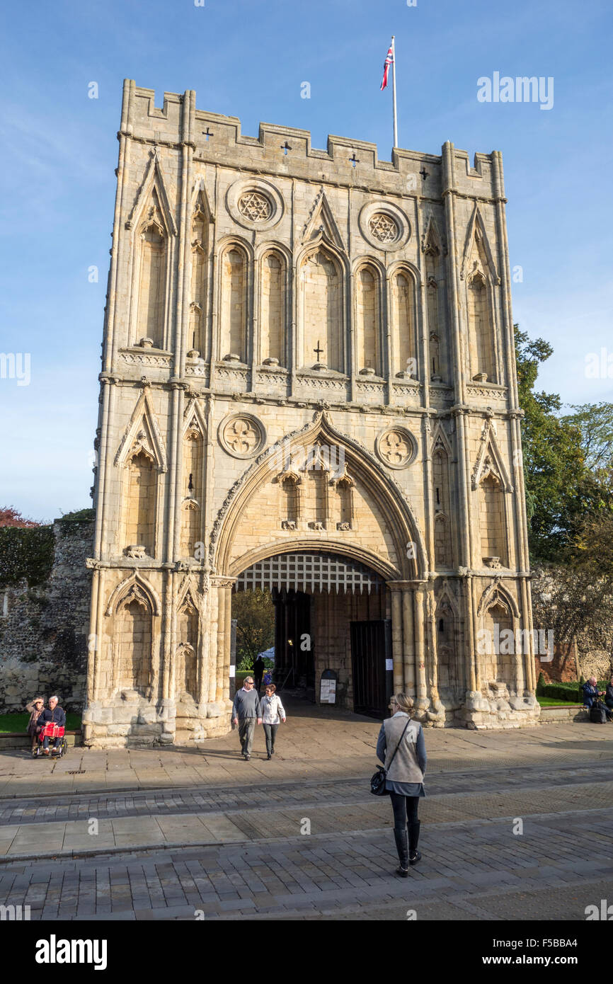 The Abbey Gate, Bury St Edmunds Stock Photo - Alamy