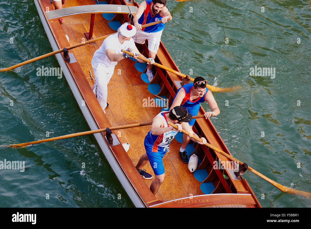 Rowing boat from above hi-res stock photography and images - Alamy