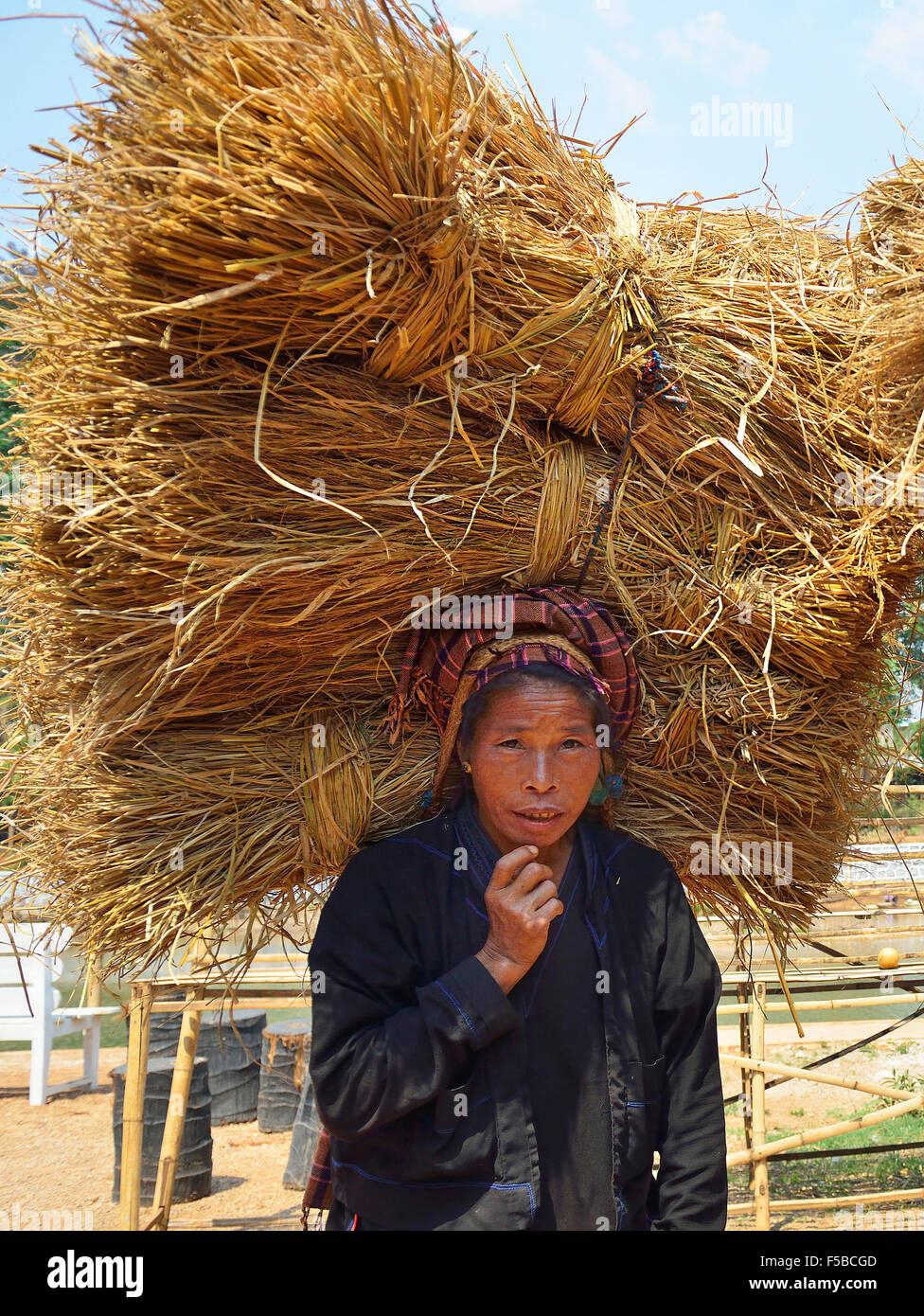 Worker carrying heavy load hi-res stock photography and images - Alamy