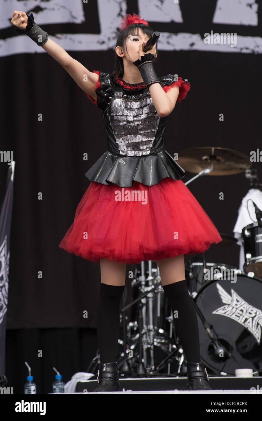 Performances Day 3 Leeds Festival 2015 Featuring: Babymetal Where ...