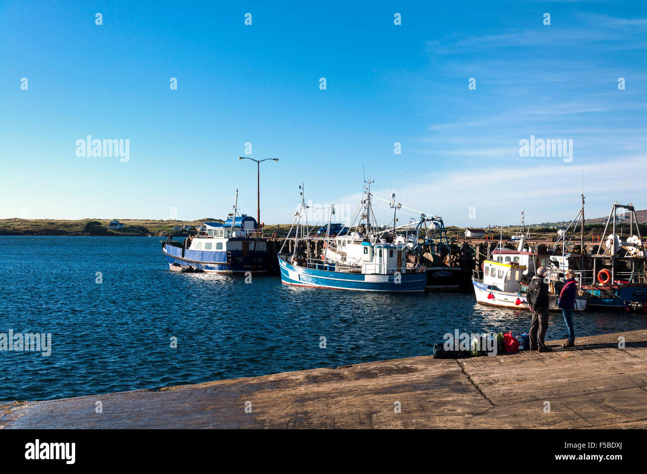 Burtonport, County Donegal, Ireland weather. 1st November 2015. A ...
