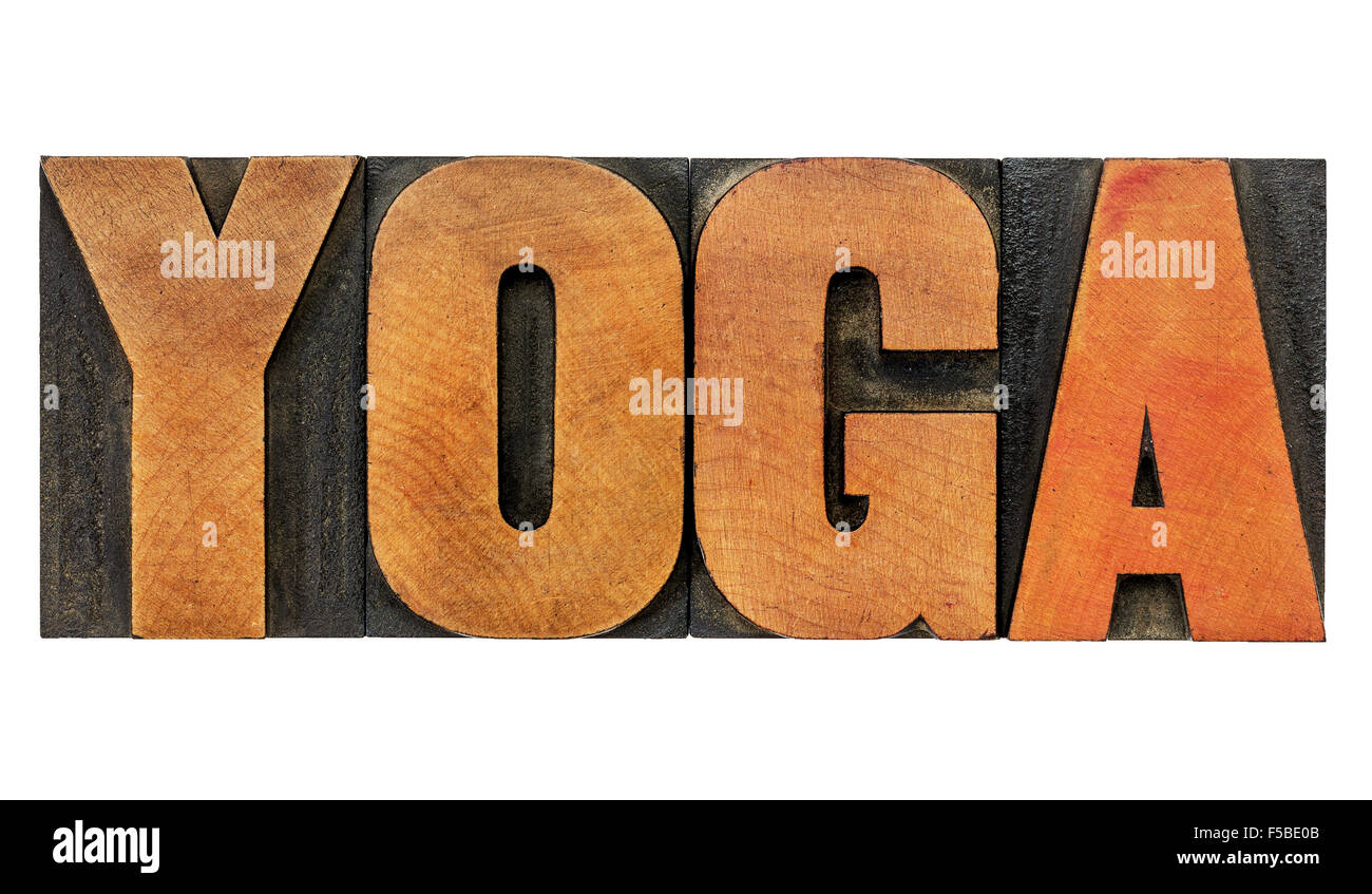 Yoga word hi-res stock photography and images - Alamy