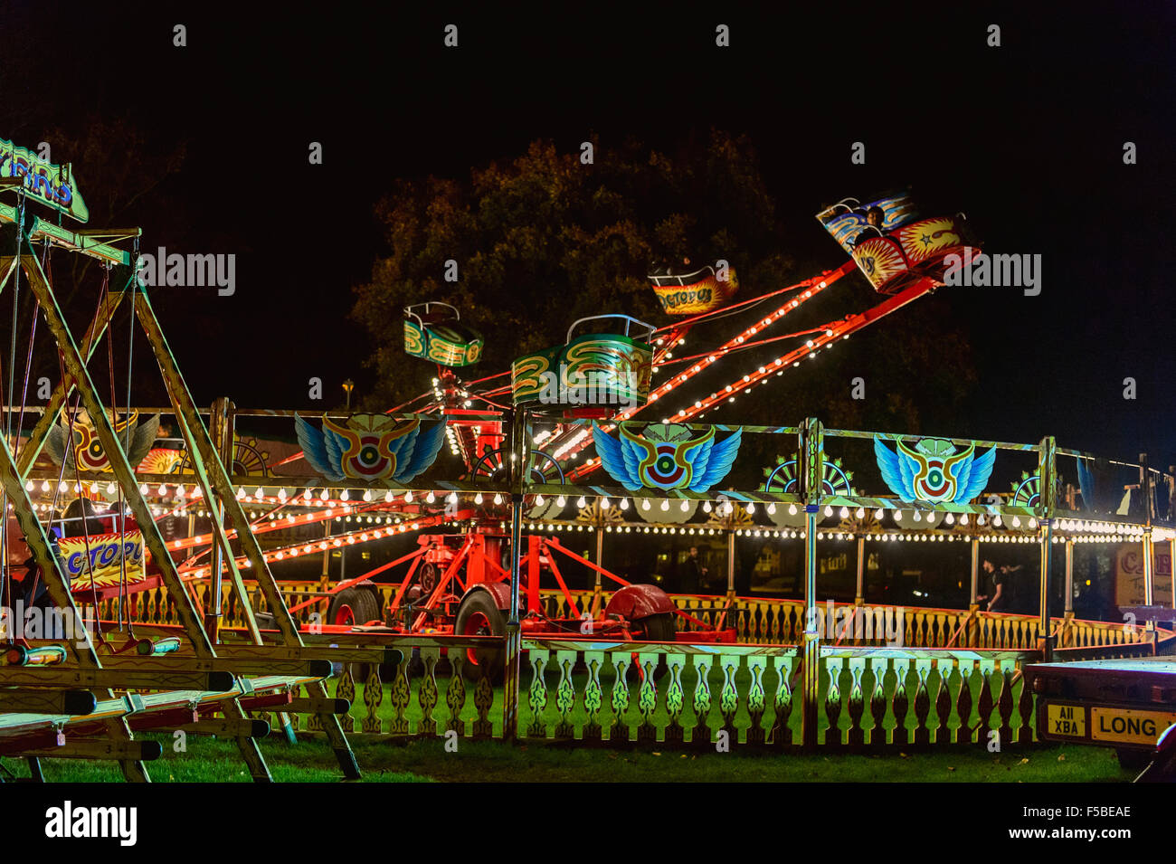 Octopus fairground ride hi-res stock photography and images - Alamy