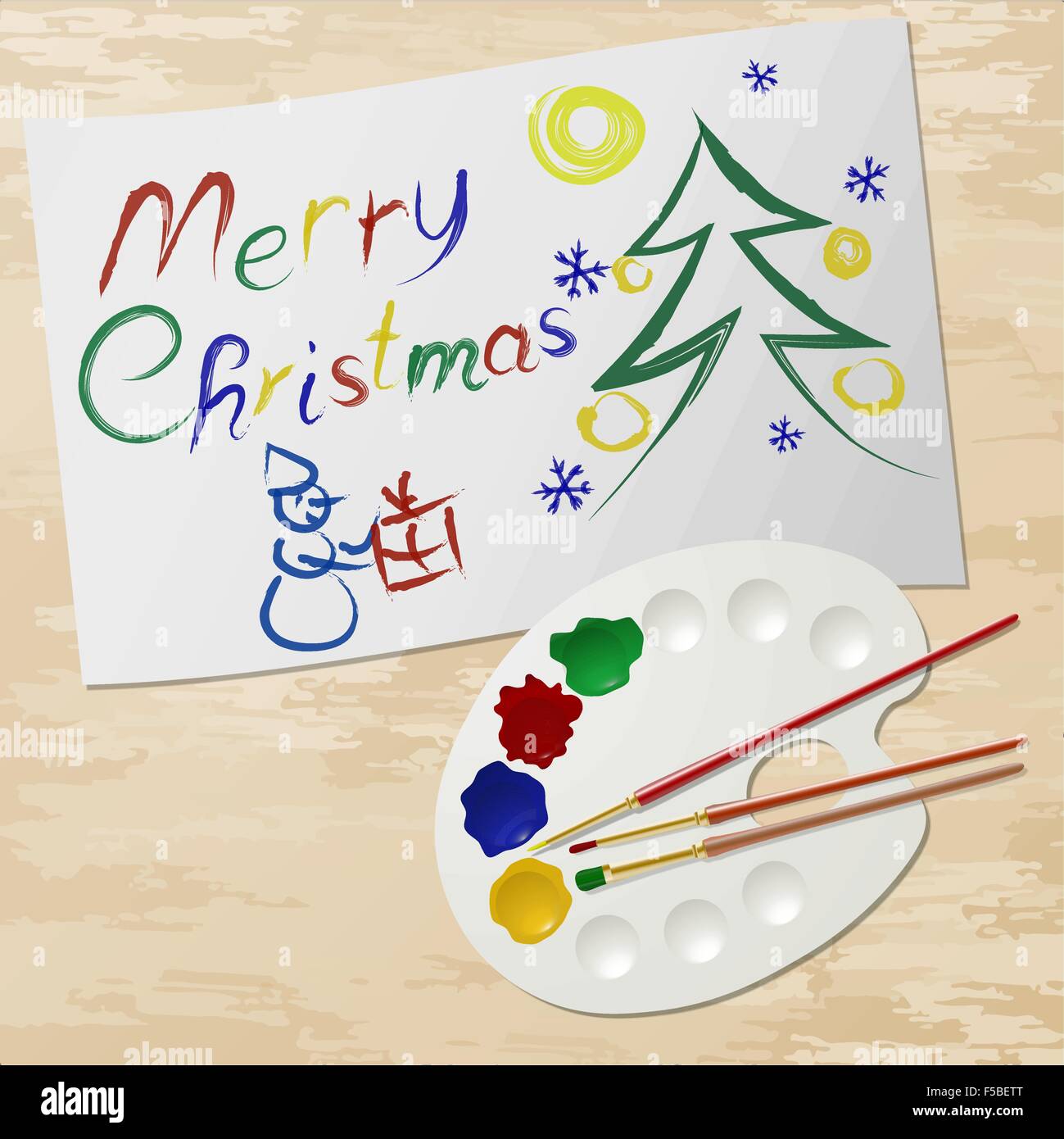 Holly paint Stock Vector Images - Alamy