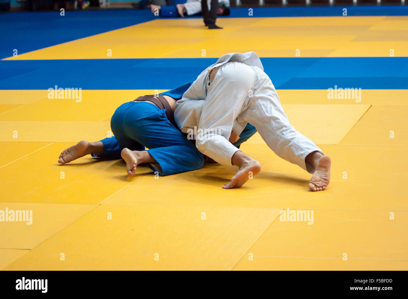 Judo Japanese martial art philosophy and sports battle without weapons ...